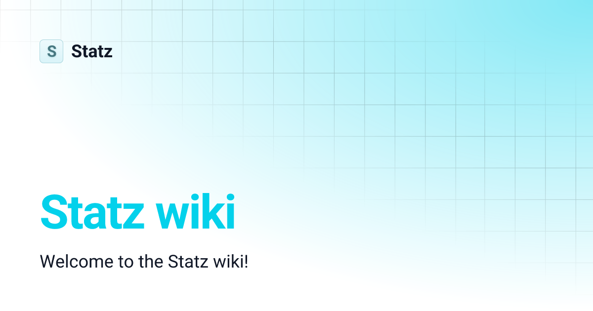 Statz wiki | Statz